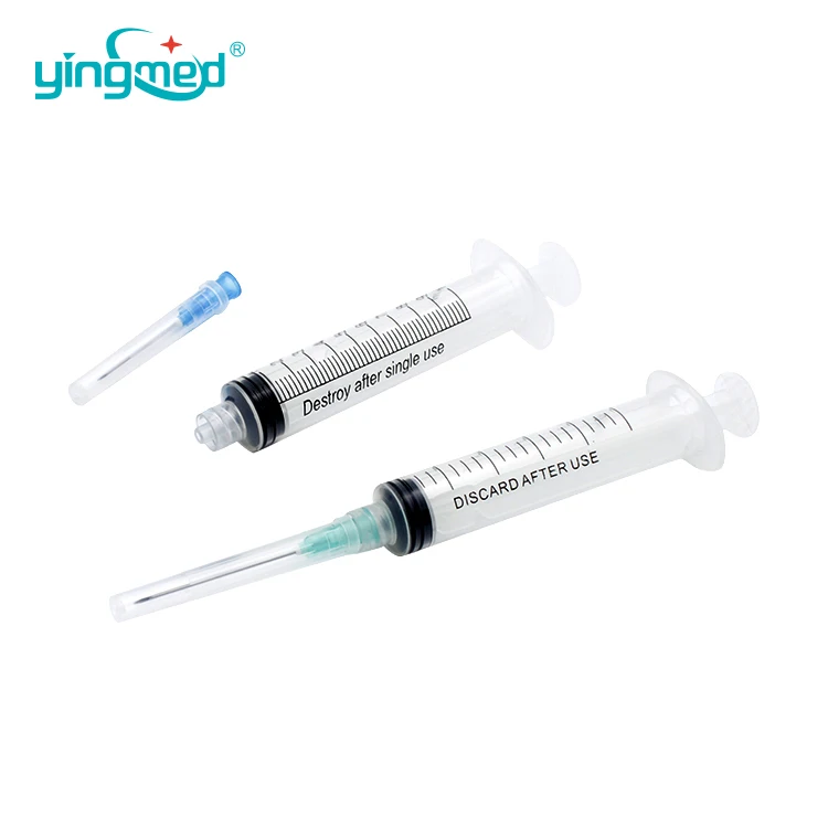 Disposable Plastic Luer Lock Syringes with Needle 1ml 3 Ml 5ml 10ml 20ml 60ml Syringe| Alibaba.com