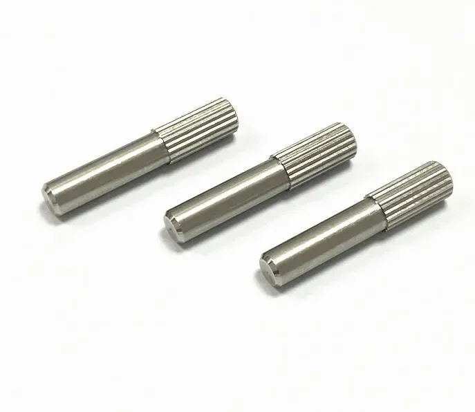 Custom 2mm 7mm Shaft Hollow Cylindrical Straight Threaded Knurl ...