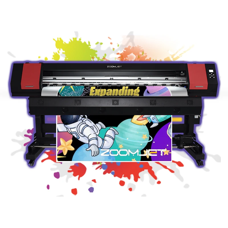 1.6m Small Label Dx5 Printer Eco Solvent Printer For Printing Shop ...