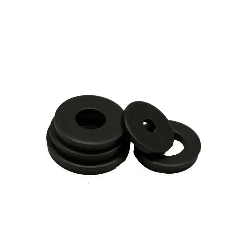 M4 M6 M16 Black Plastic Nylon Gasket Hardware Round Gasket Custom ...