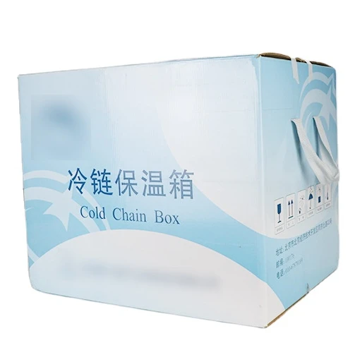 Long Lasting Cold Chain Cardboard Medical Cooler Transportation Box ...