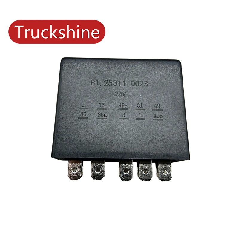 New Universal Flasher Relay 24v For Man Truck And Bus 81 25311 0023 10 ...