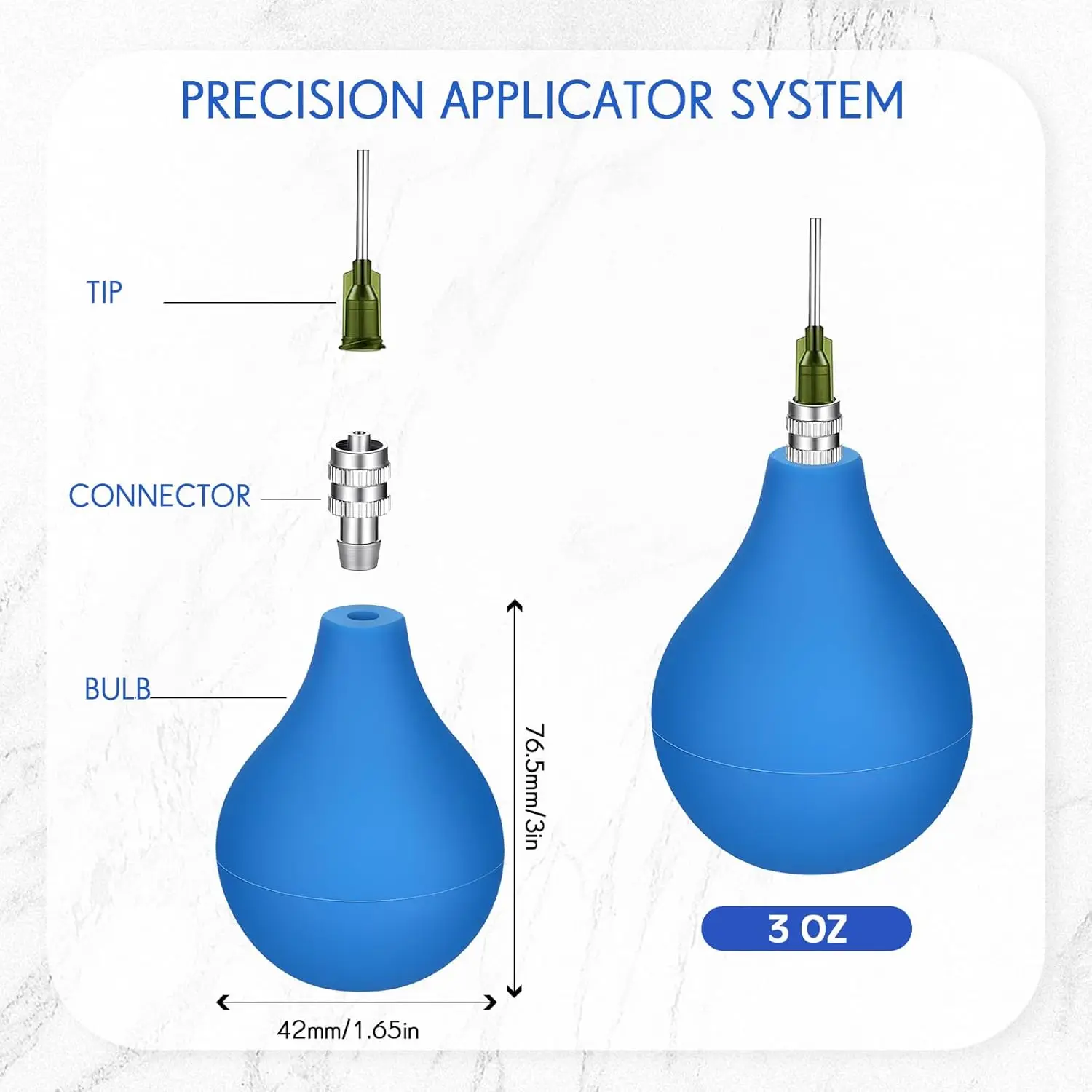 Bview Art Applicator Slip Trailing Bottles Ceramic Precision Tips ...