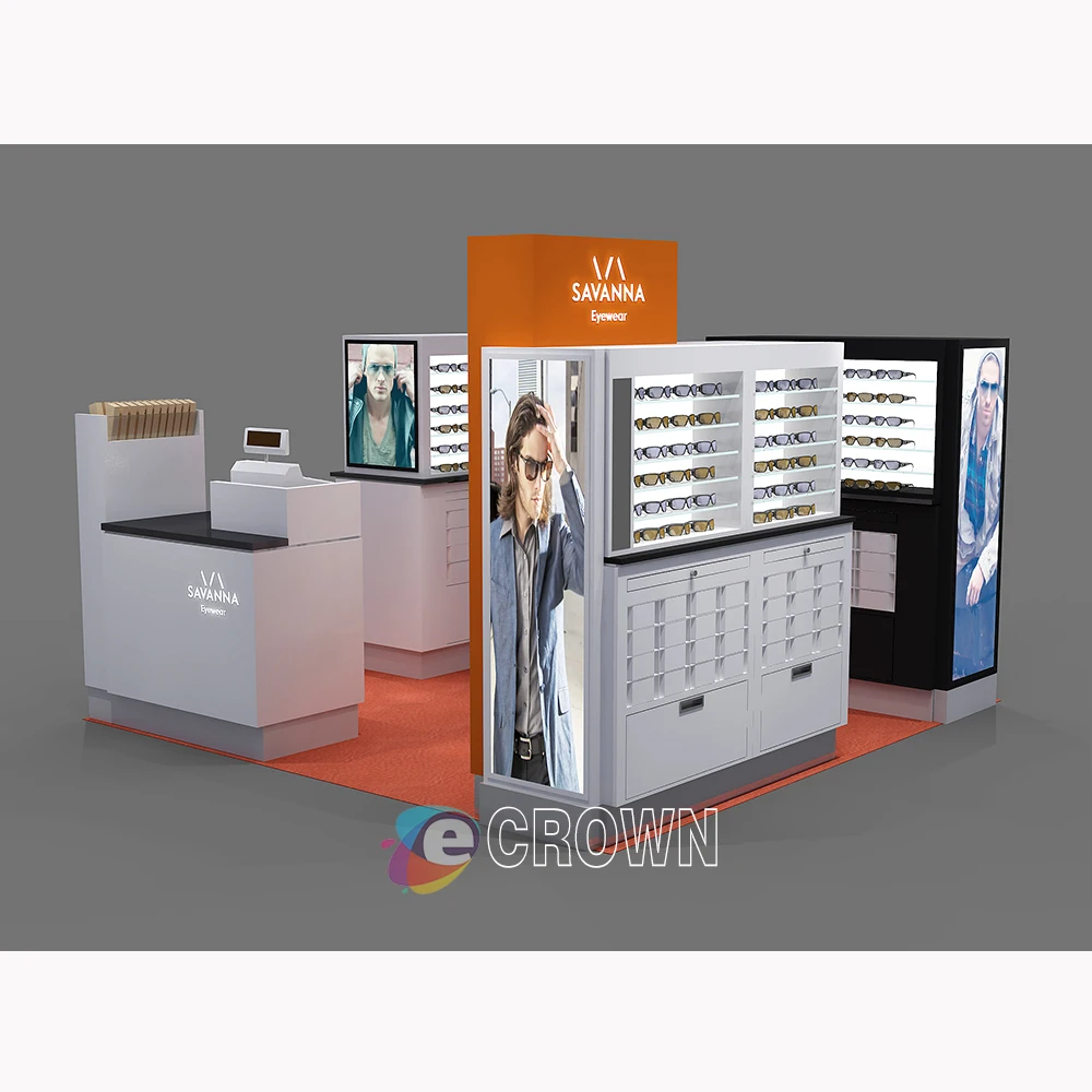 Kiosk Mall Kiosk Design Optical Display Showcase Kiosk - Buy Kiosk Mall ...