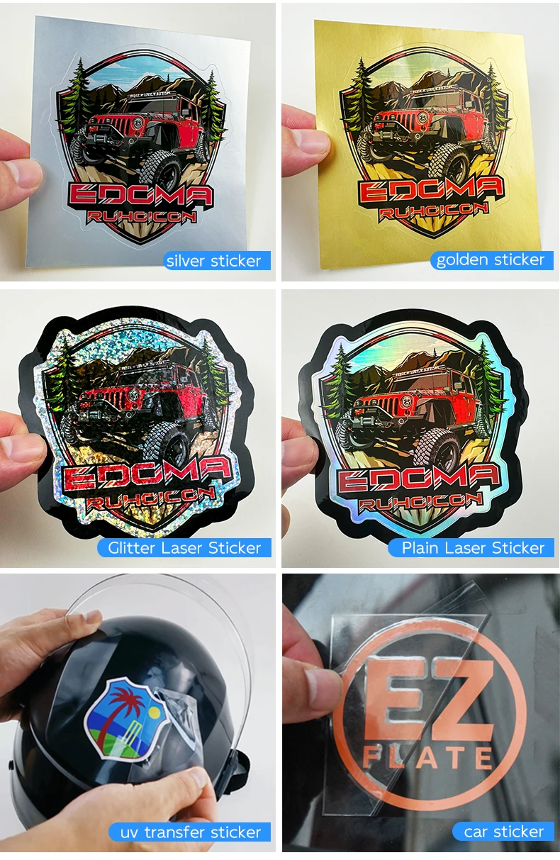 Custom Bulk Printing Adhesive Packaging Labels Set Design Individual ...