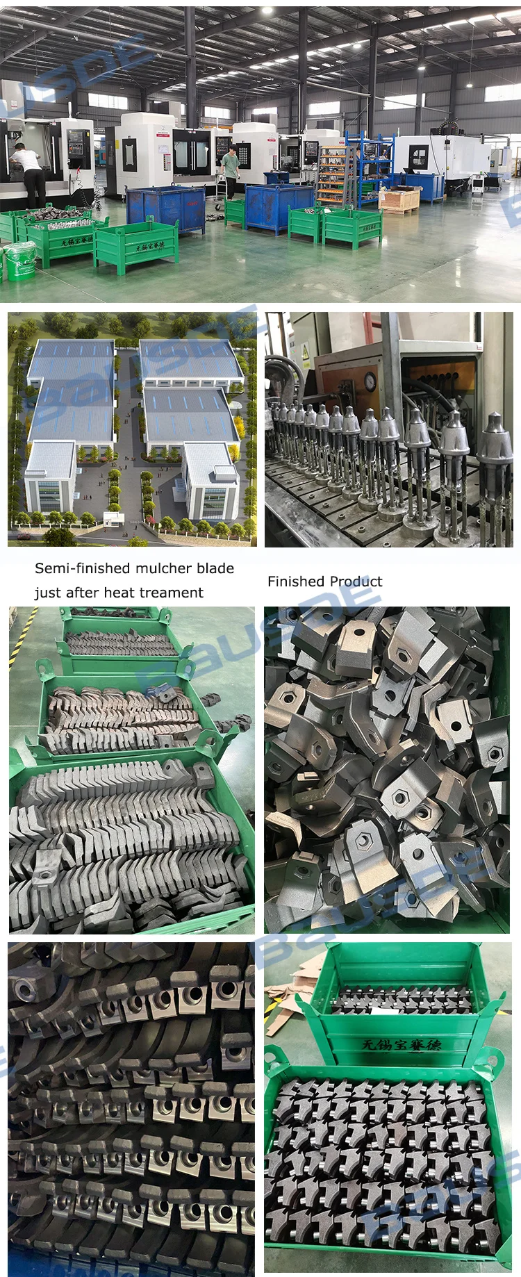 Carbide Kfs385 Forestry Loftness Mulcher Teeth - Buy Loftness Mulcher ...