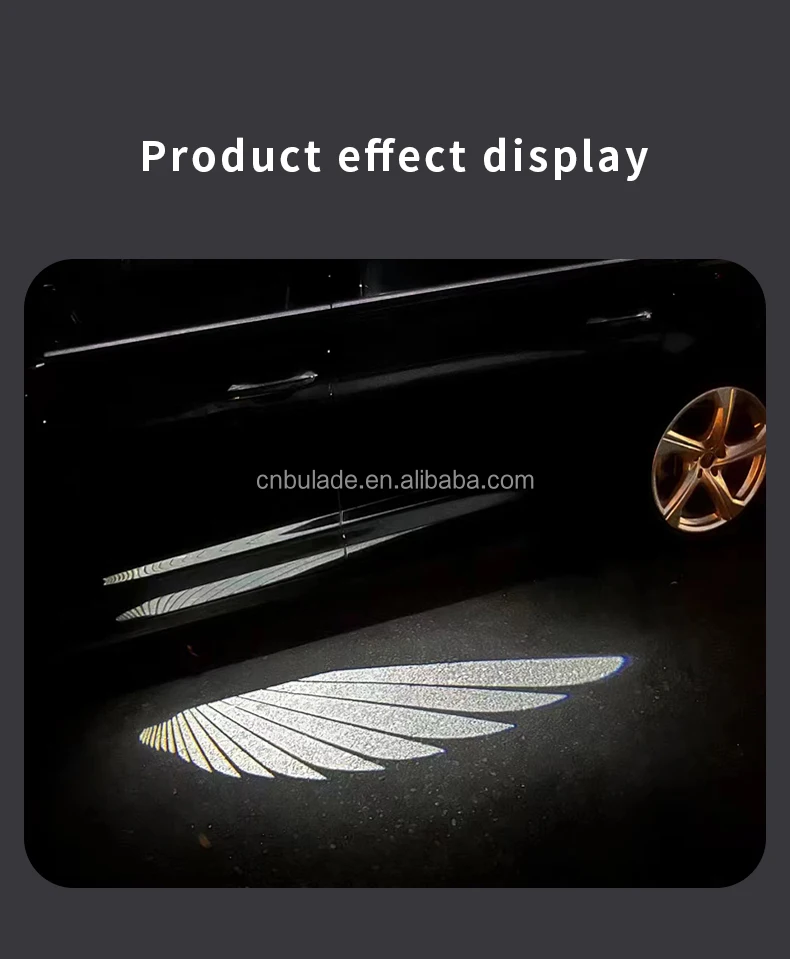 Auto Decorative Light - Car Laser Spot Projection Lamp