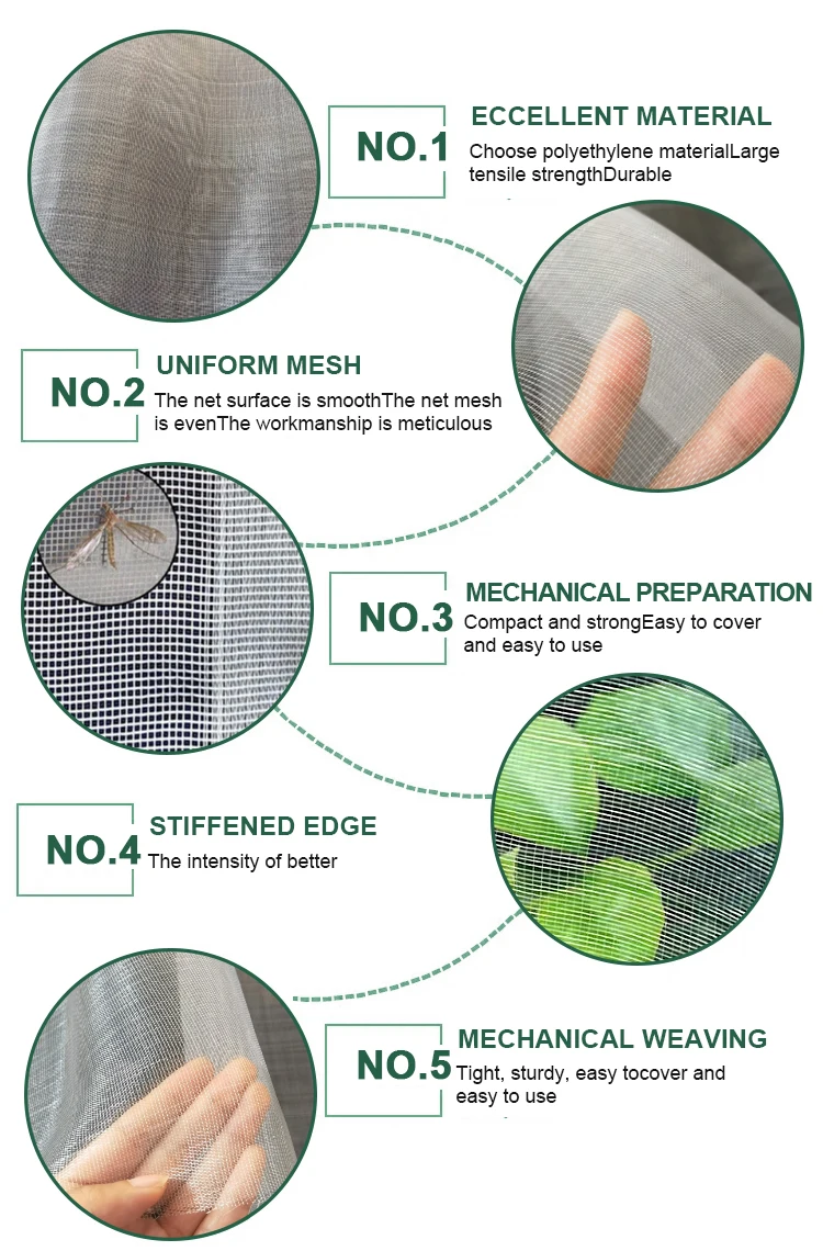 Insect Nets Are Used As Barriers For Vegetables And Fruits - Buy Anti Insect Net Agricultural ...