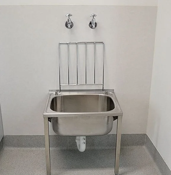 Dual Installation Mop Cleaner Sinks - Stainless Steel 304