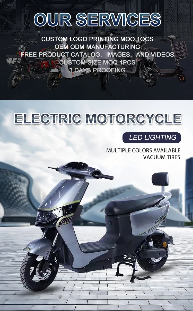 Electric Racing Motorcycles 2000w Power Motor With Lithium Battery ...