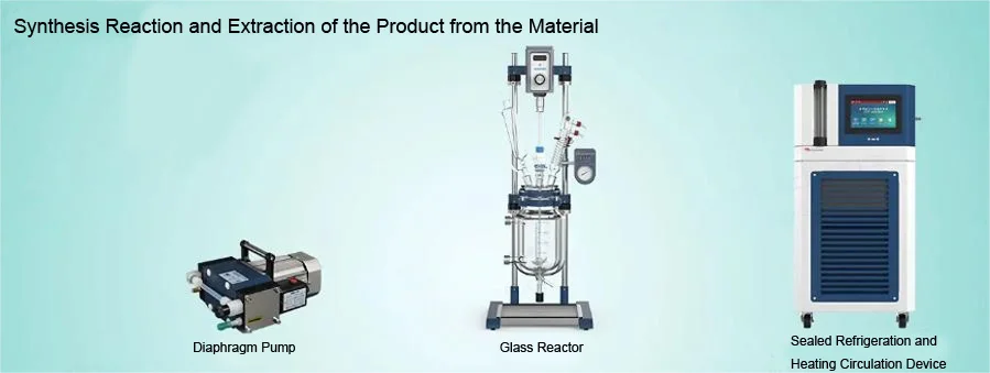 Lab Scale Two-layer Jacketed Vacuum 5l Glass Reactor Explosion Proof ...