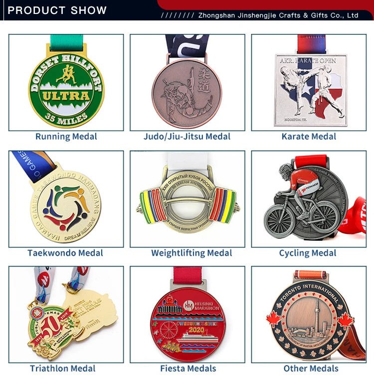 Factory Custom Medals Sports Metal Gymnastics Award Rhythmic Gymnastics ...