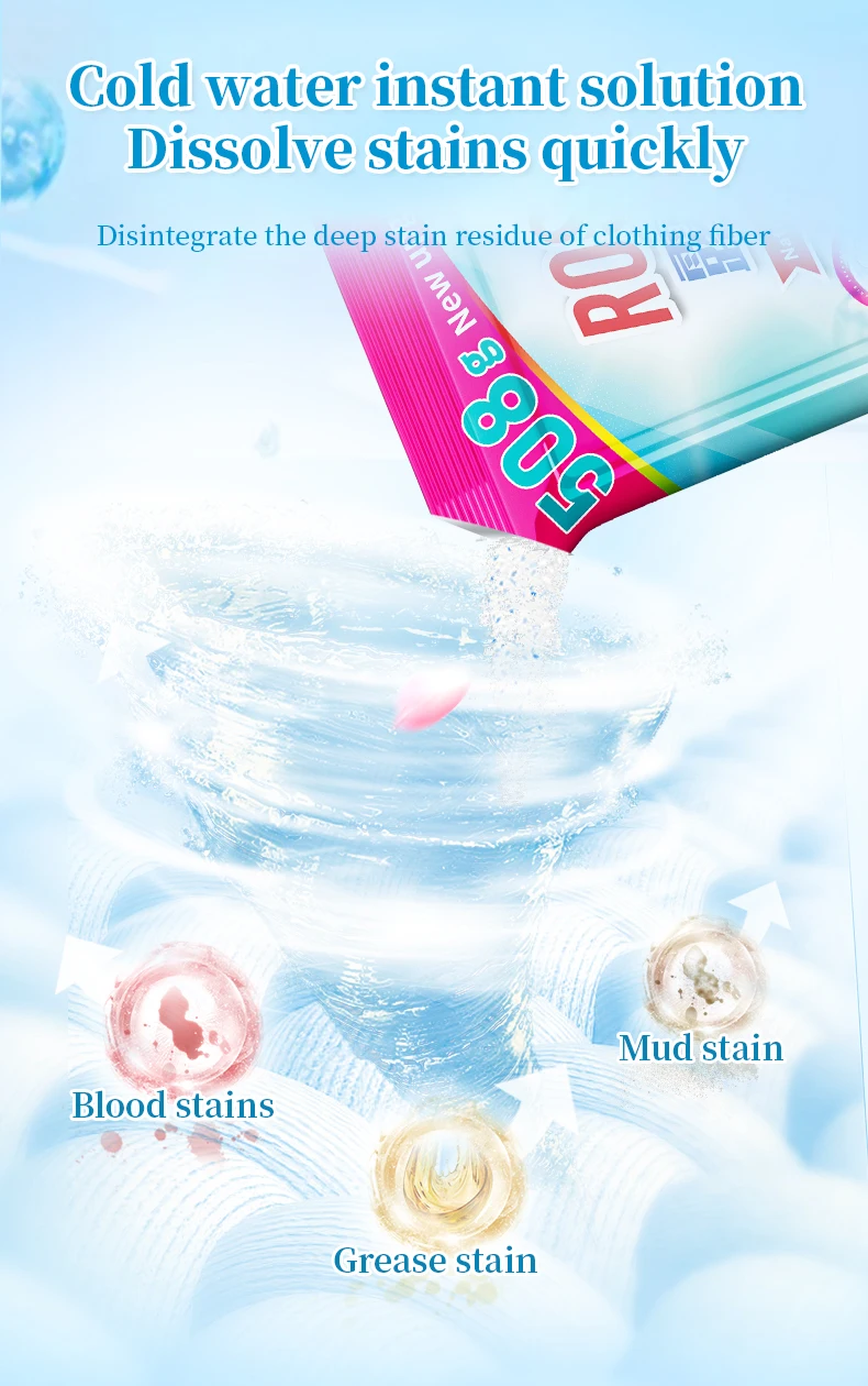 Rose Laundry Detergent Washing Powder Detergent Manufacturers Detergent ...