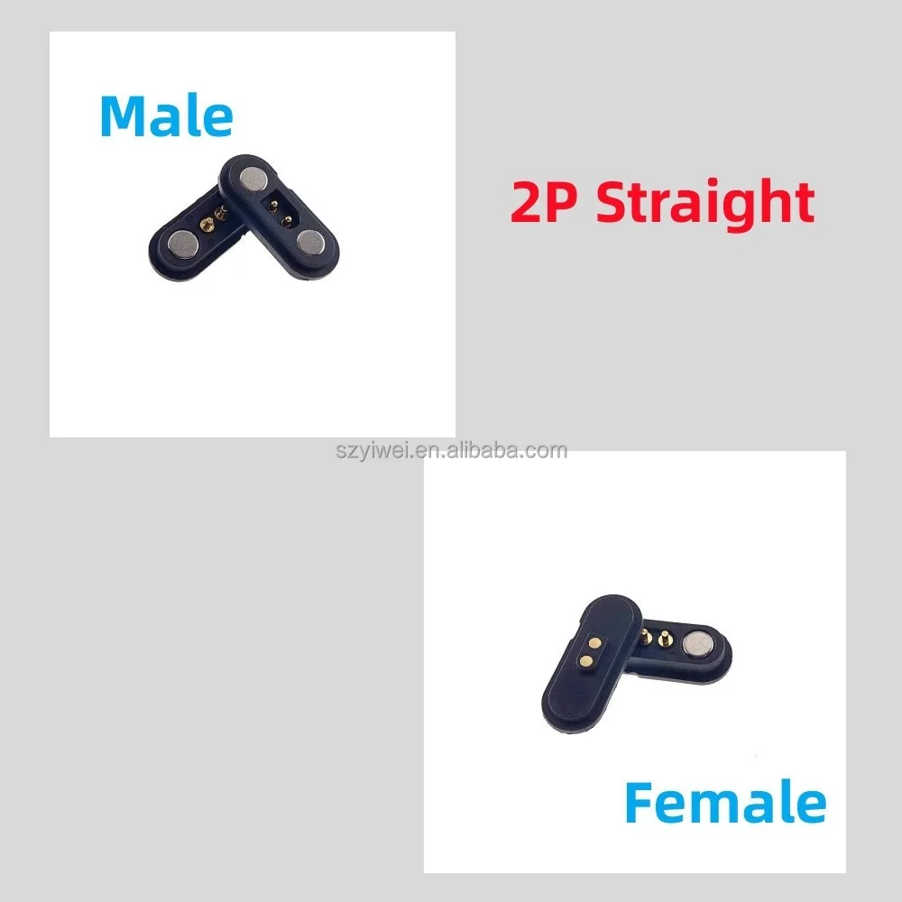 Customized Design Gold Plating Pin Strong Magnetic Connector Current 2a ...