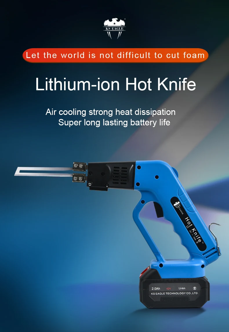 150W Cordless Hot Knife for Styrofoam Cutting - KS EAGLE