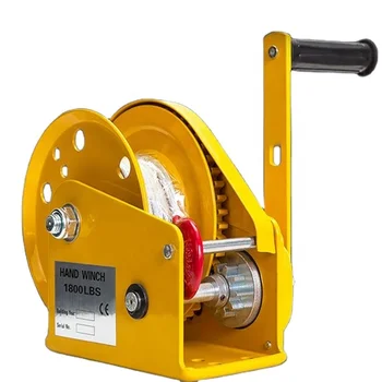 Manual Self-locking Hand Winch With Automatic Brake Hand Winch Hoist ...