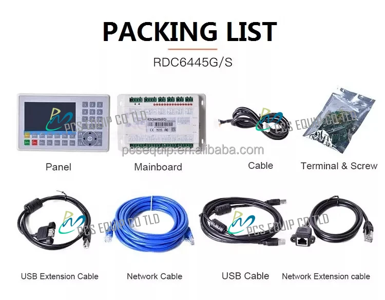 Ruida Laser Controller 6445G for CO2 Laser Cutting Machines