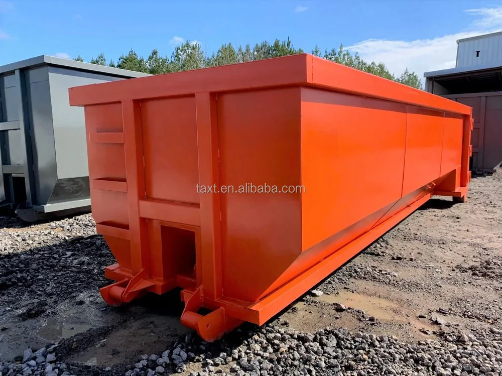 Waste Management Waste Recycling Hook Lifting Bin Heavy Duty Roll Off ...