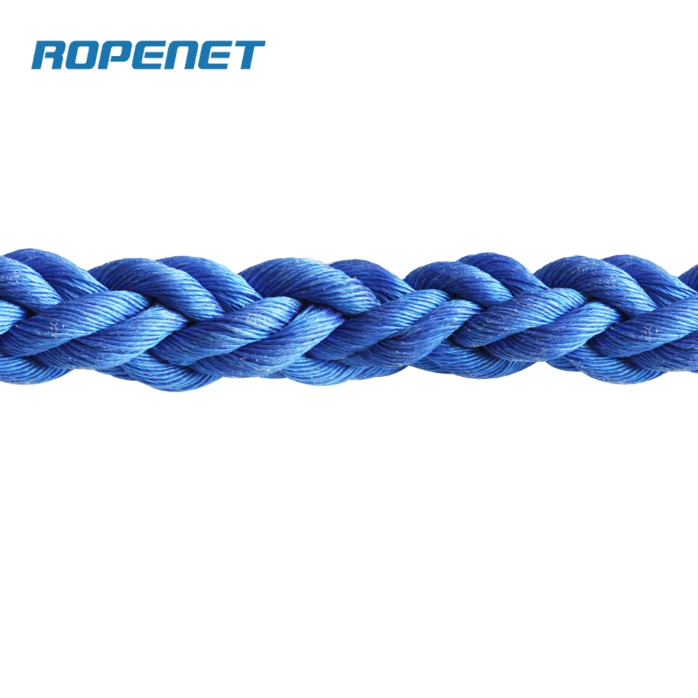 Ropenet Yachting 8 Plaits Polysteel Application To The Ship Mooring ...