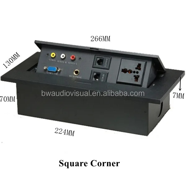 Bw-t61 Conference Table Pop Up Boxes/office Furniture Desktop Power ...