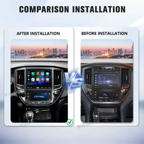 Viknav Linux Interface Box for Toyota Crown 2015-2019 Wireless CarPlay ...