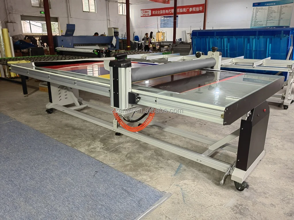 2023 Popular Tilted Table Lf1325 Flatbed Laminating Machine Cold And ...