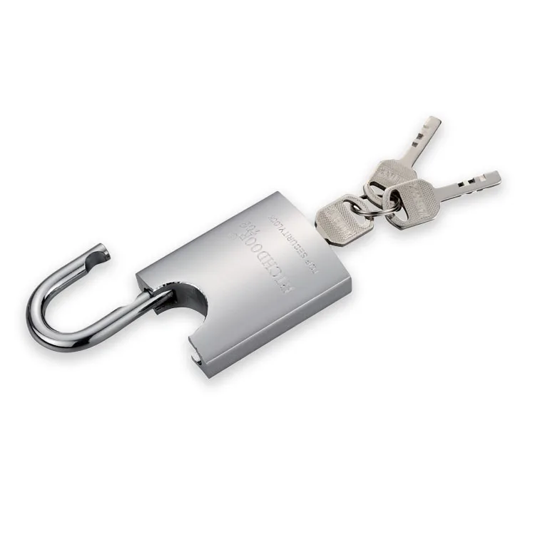 Cut-proof Heavy Duty Lock Sliver Color Cr-plated Iron Installable Brand ...