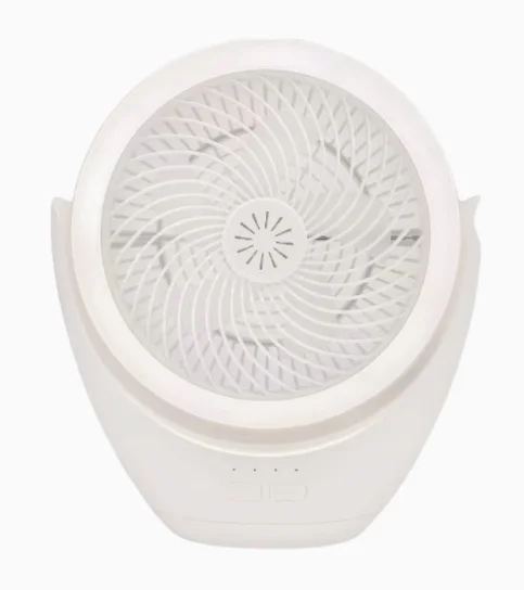 Indoor and Outdoor Mini Portable LED Fan Light 30W Rechargeable Release ...
