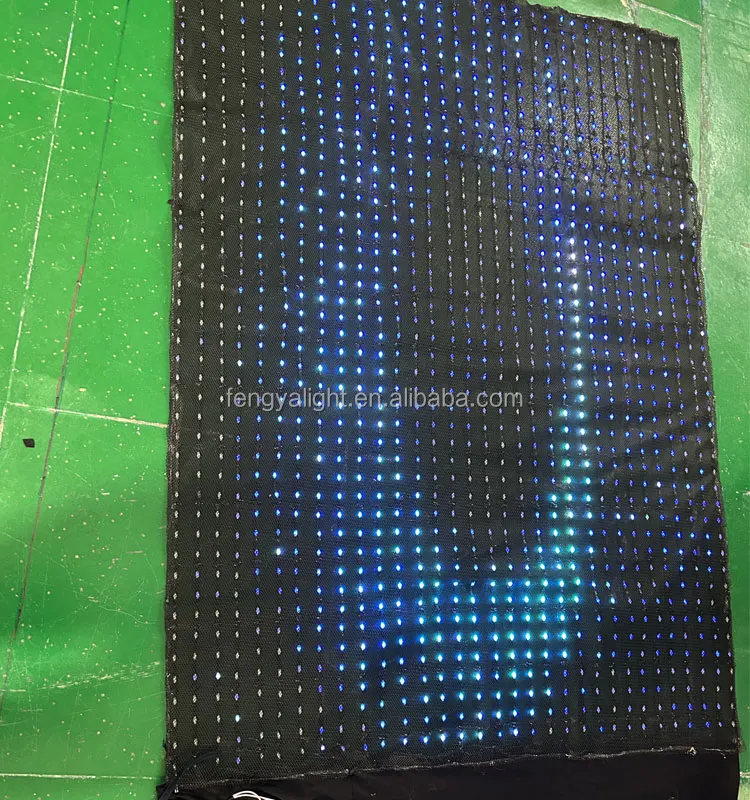 P30 LED Vision Flag Light: 1440pcs RGB Pixel Animation Logo Display for ...