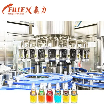 Integrated Lemonade/ Orange Fruit Juice Bottling Plant/ Filling Machine ...