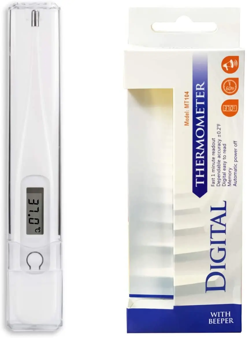 Clinical Thermometer Rectal Oral & Axillary Termometros Digitales Lcd ...