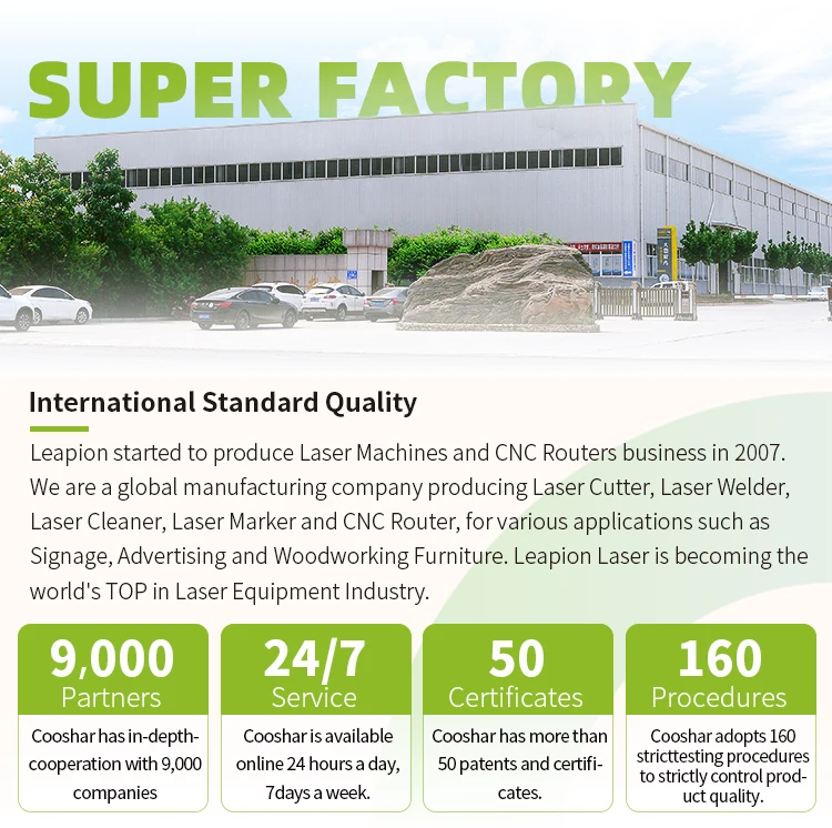 Leapion Fiber Laser Cutting Machines - Precision & Power