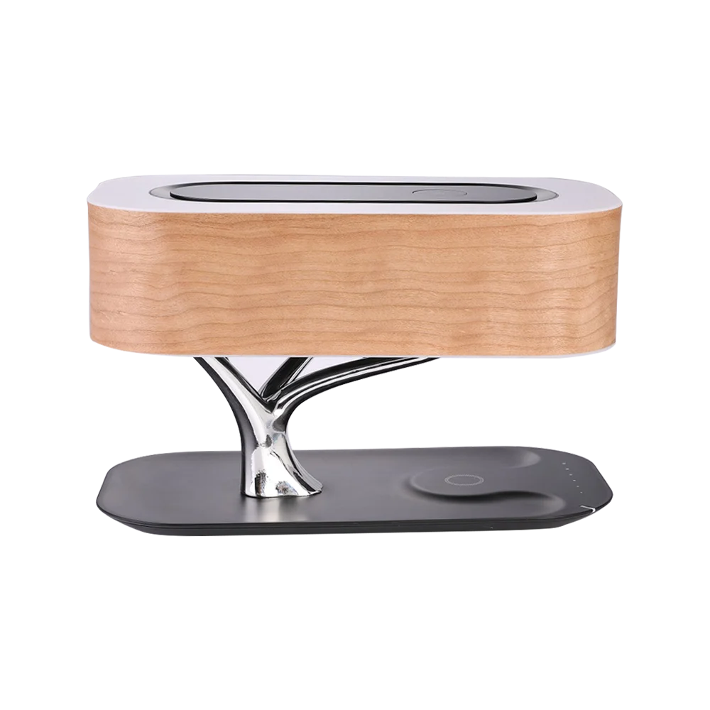 Luxury Modern Wireless Charger Led Table Desk Lamp 10w Music Speaker ...