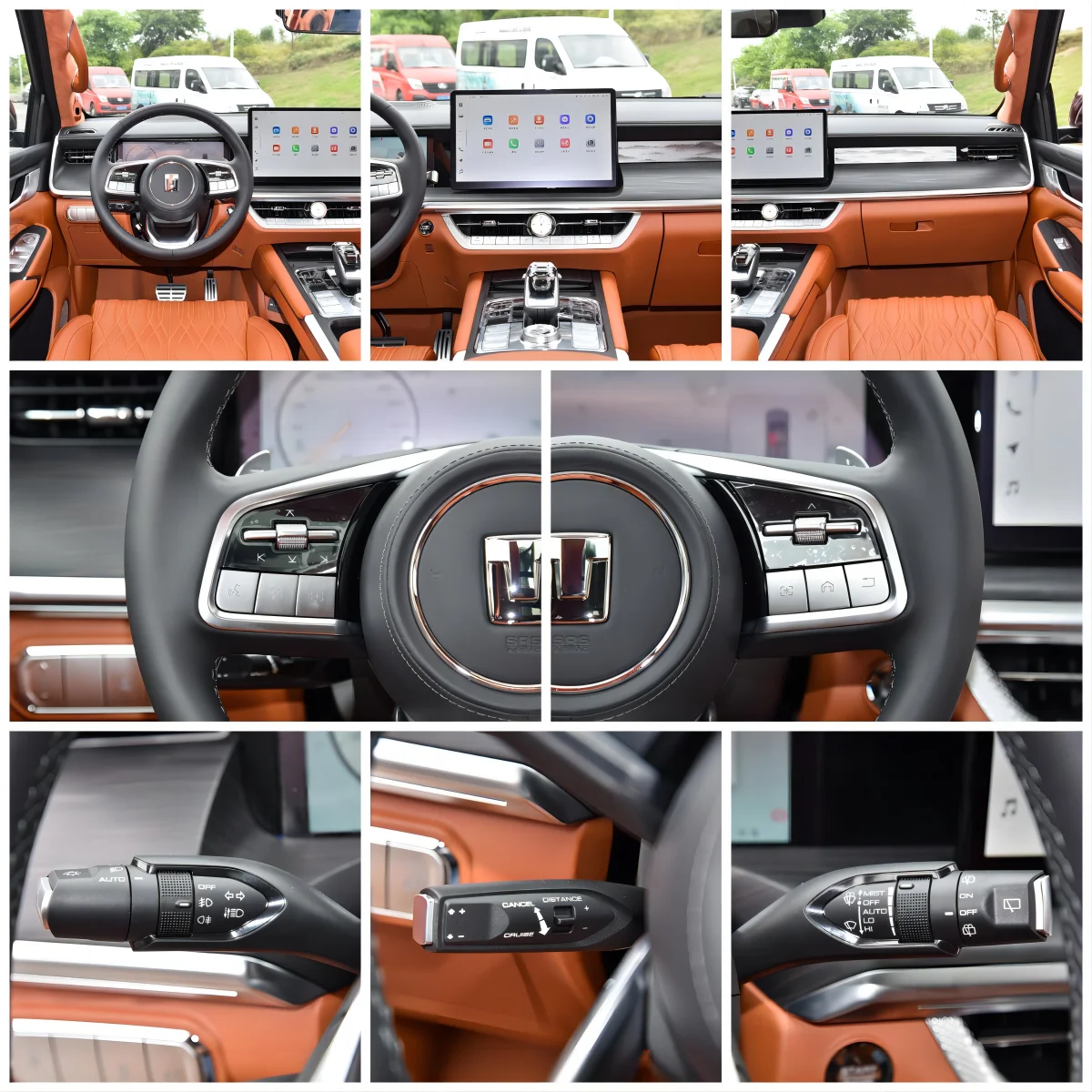 deposit GWM TANK 500 Bluetooth Key Car 4WD 3.0T 360 HP V6 light hybrid ...