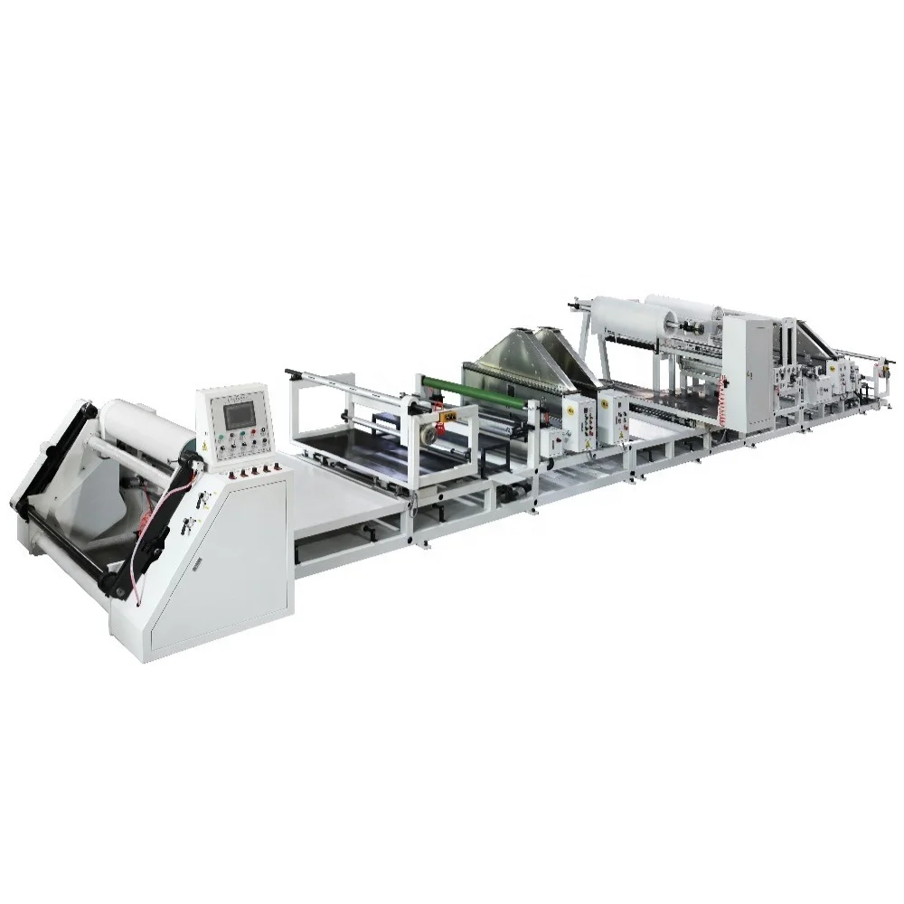 Semi Automatic Disposable Baby Diaper SAP Sheet Laminating Machine