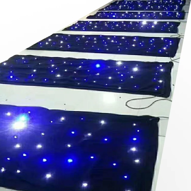 Backdrop Cloth Light Led Star Curtain For Stage Ceiling Decoration ...