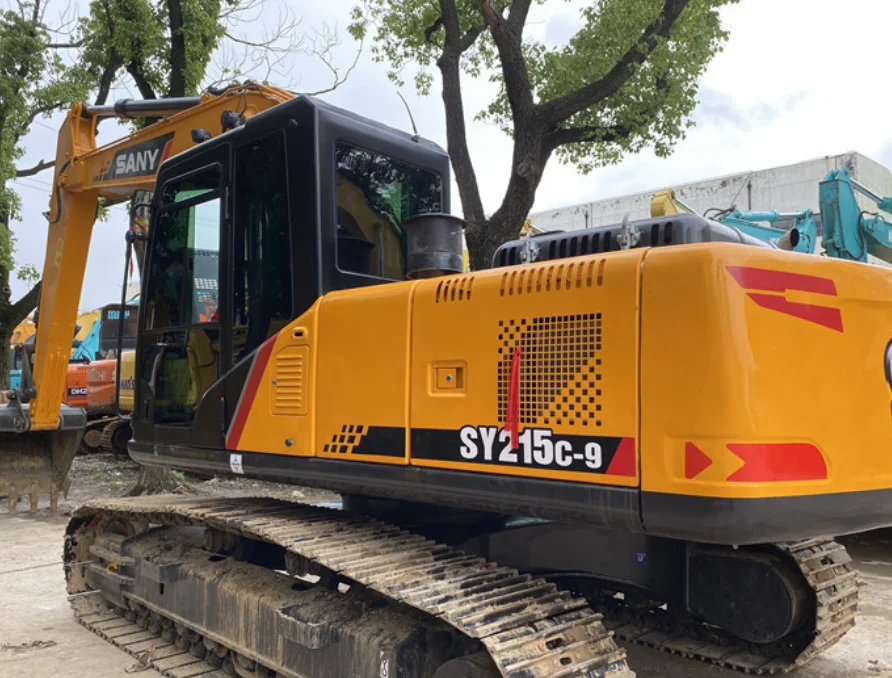 Japan Original Used Excavator Sany Sy215c--9 With Good Condition In The ...