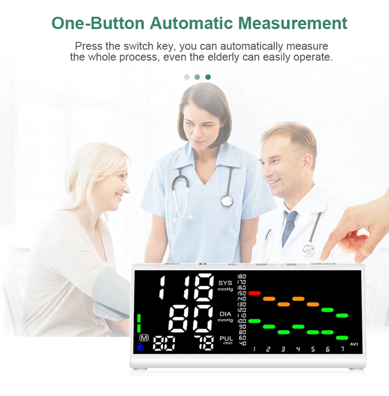 Rechargeable Trend Home Digital BP Monitor - Portable & Accurate