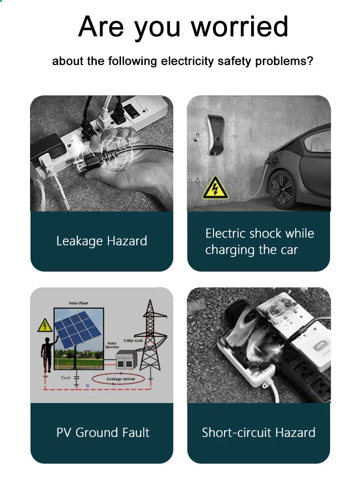 Solar Inverter Ground Fault Protection - RCMU AC DC Sensor