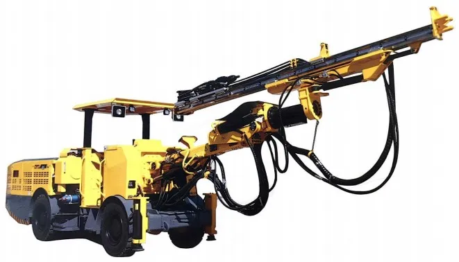 Single-boom Underground Hydraulic Rock Drilling Jumbo For Underground ...