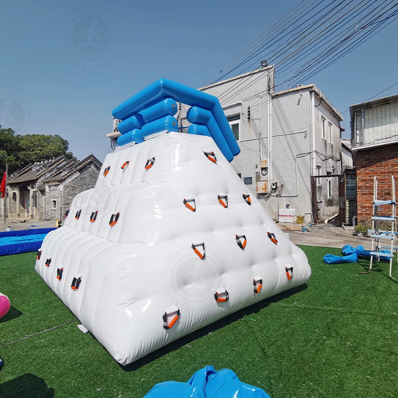 Aqua Park Water Game Inflatable Iceberg Ocean Floating Rock Climbing ...