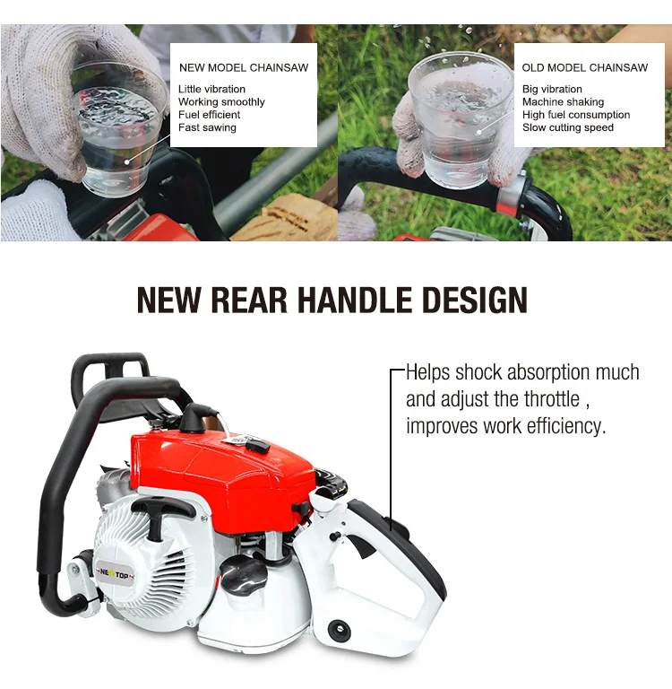 2023 New Design Anti Vibration Ms070 Gasoline Chainsaw 36in 42in Petrol Chain Saw Alibaba