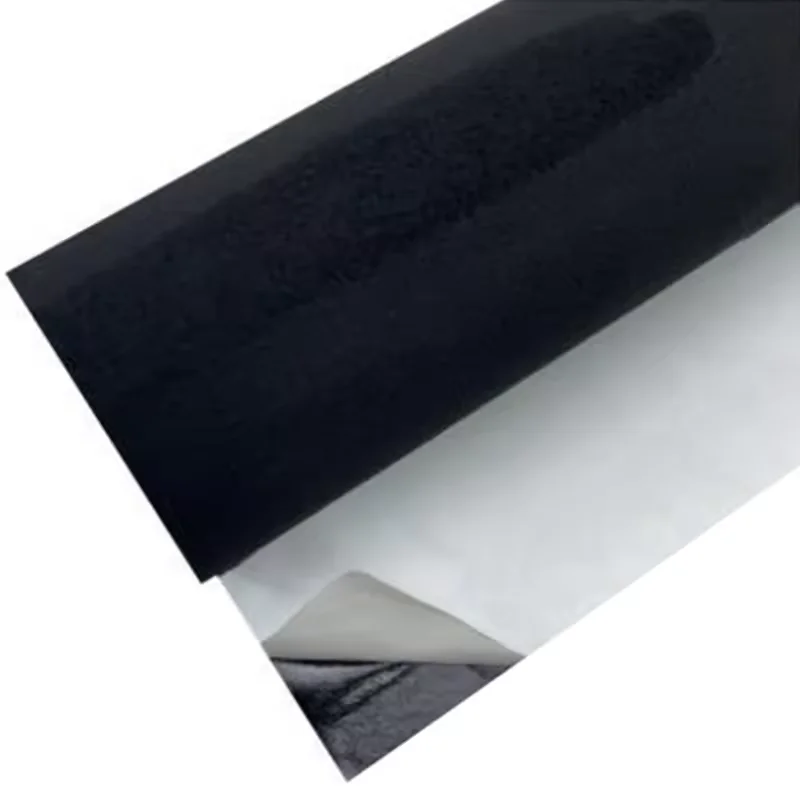 Black Velvet Suede Fabric Vinyl Car Wrap Film Car Stickers For Car Dash ...