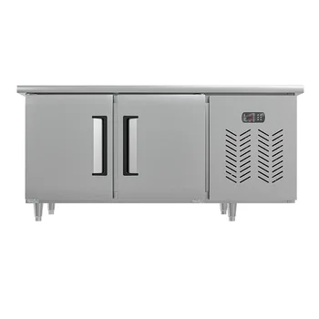 Stainless Steel Counter Top Working Table Refrigerator Chiller Freezer ...