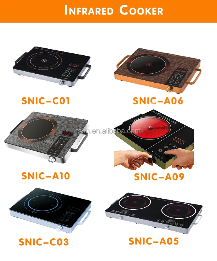 1500W Induction Cooker with Digital Touch Control & Soup Pot