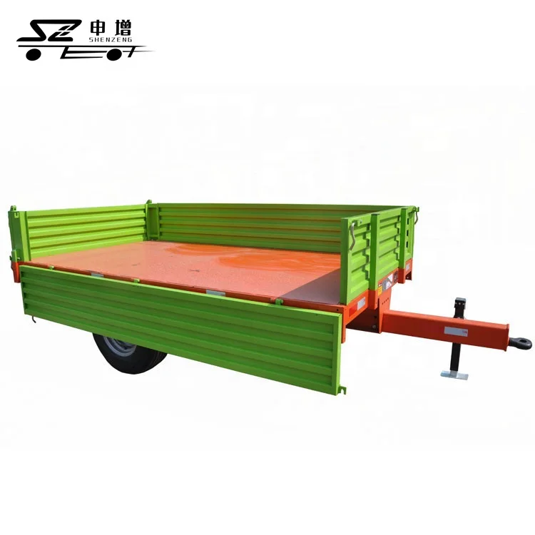 4 Ton Tipper Farm Trailer with 4WD Tractor for Sale – Yanmar Powered ...