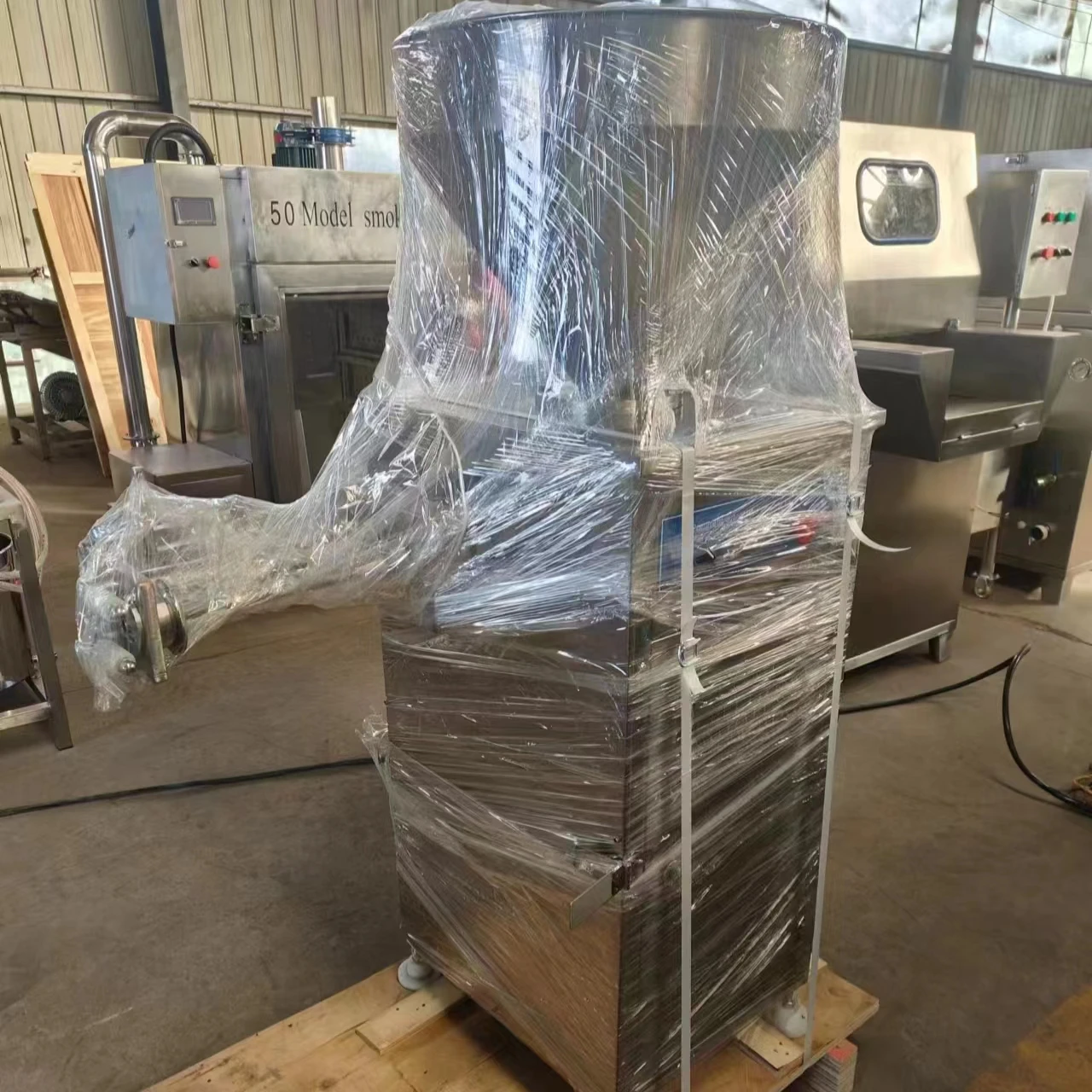 60l Industrial Vacuum Sausage Filler Automatic Stuffer Pneumatic ...