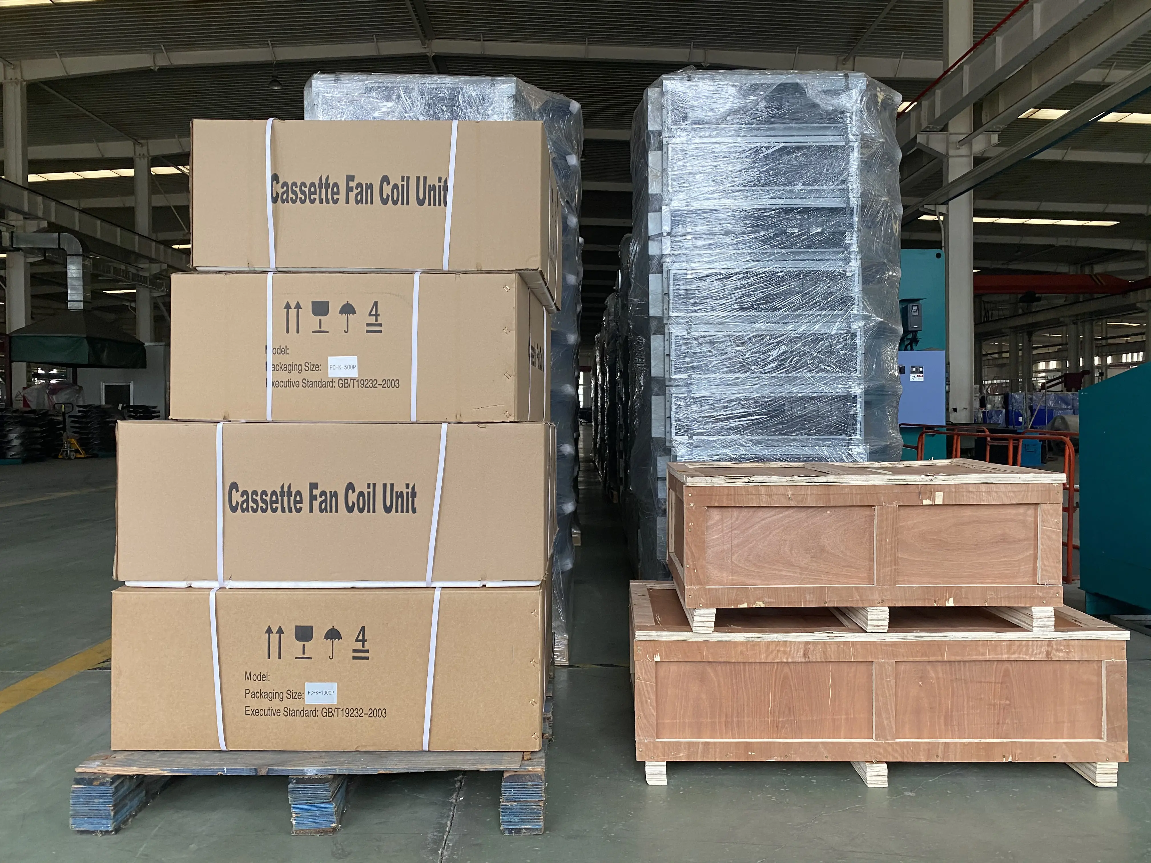 Home Use Fcu Ceiling Concealed Chilled Water Fan Coil Unit - Buy ...