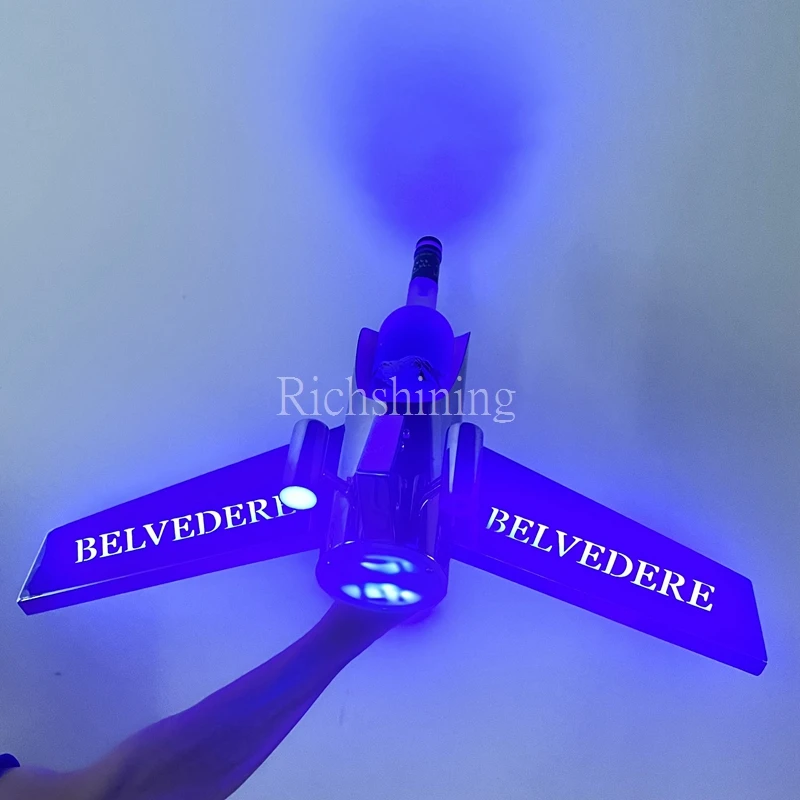 Stainless Steel Rocket Led Bottle Light Base Presenters For Bar Hotel Ktv - Buy Rechargeable ...