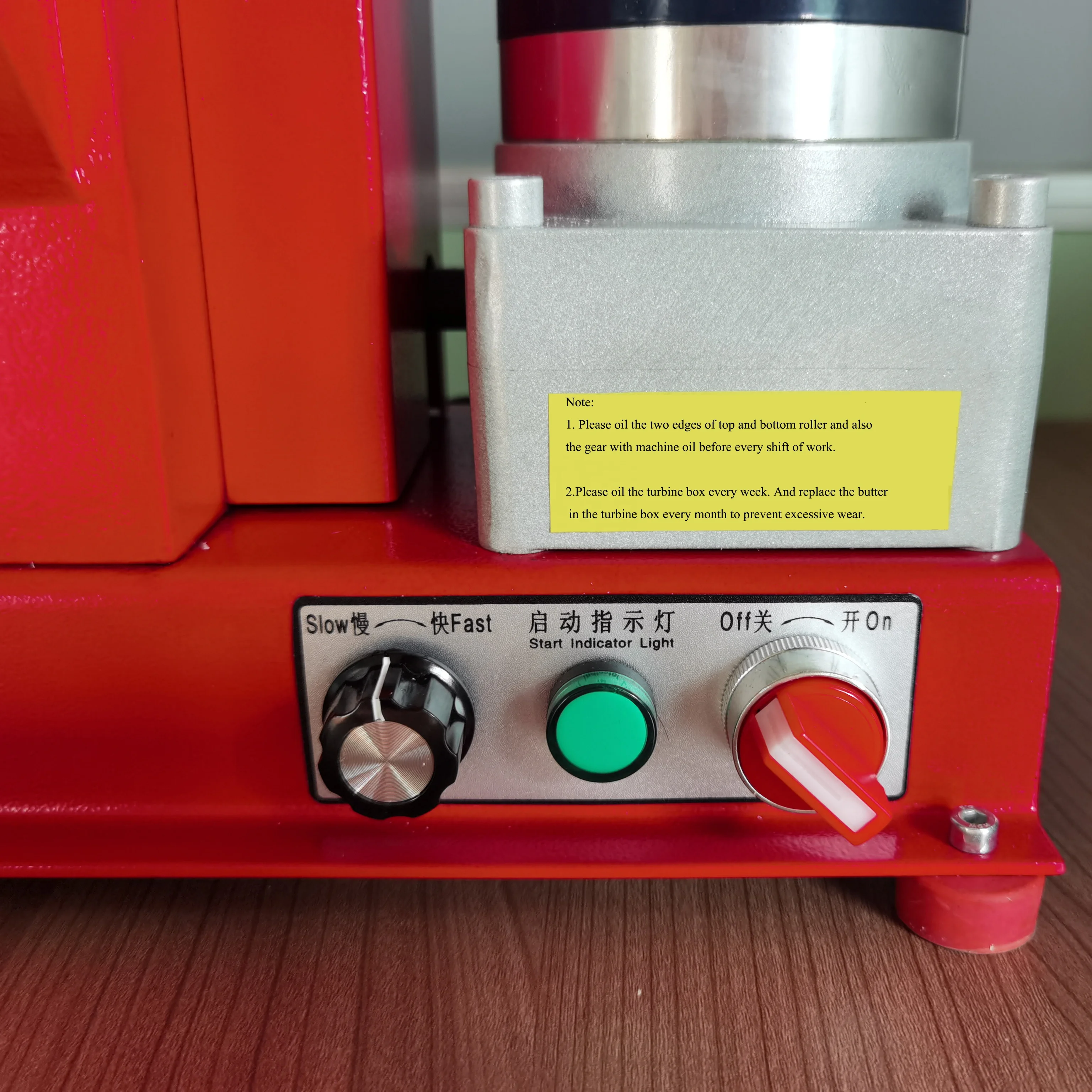 Small Manufacturing Machines Manual Gluing Machine Paper Bag Handle ...